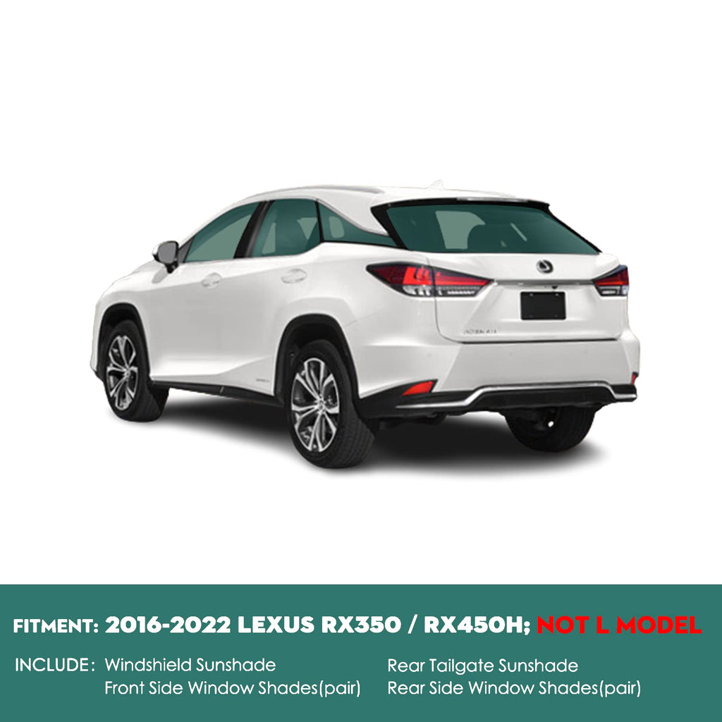 Lexus RX450 2016-2022 Foldable Car Sunshade | Pigenius